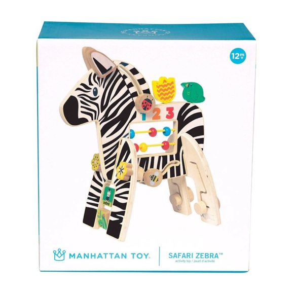 manhattan toy | Toys | Manhattan Toy Company Safari Zebra Activity Toy ...